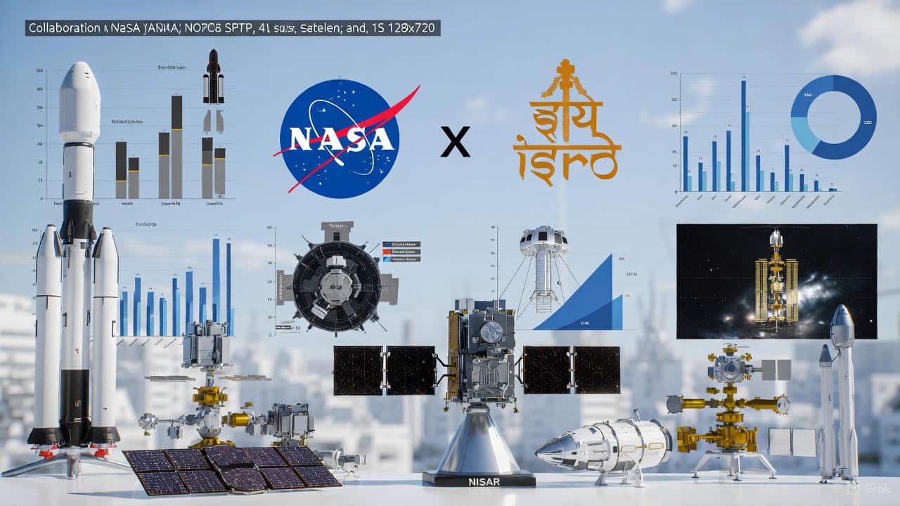 India & NASA Collaborate: NISAR Launch and India’s First Space Station ...